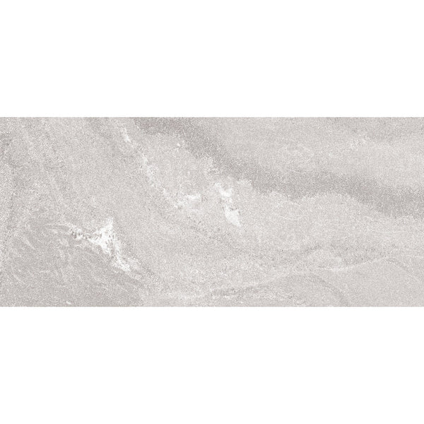 Fog Light Grey Marble Effect Polished Ceramic Wall Tile – Ivy Tile Company